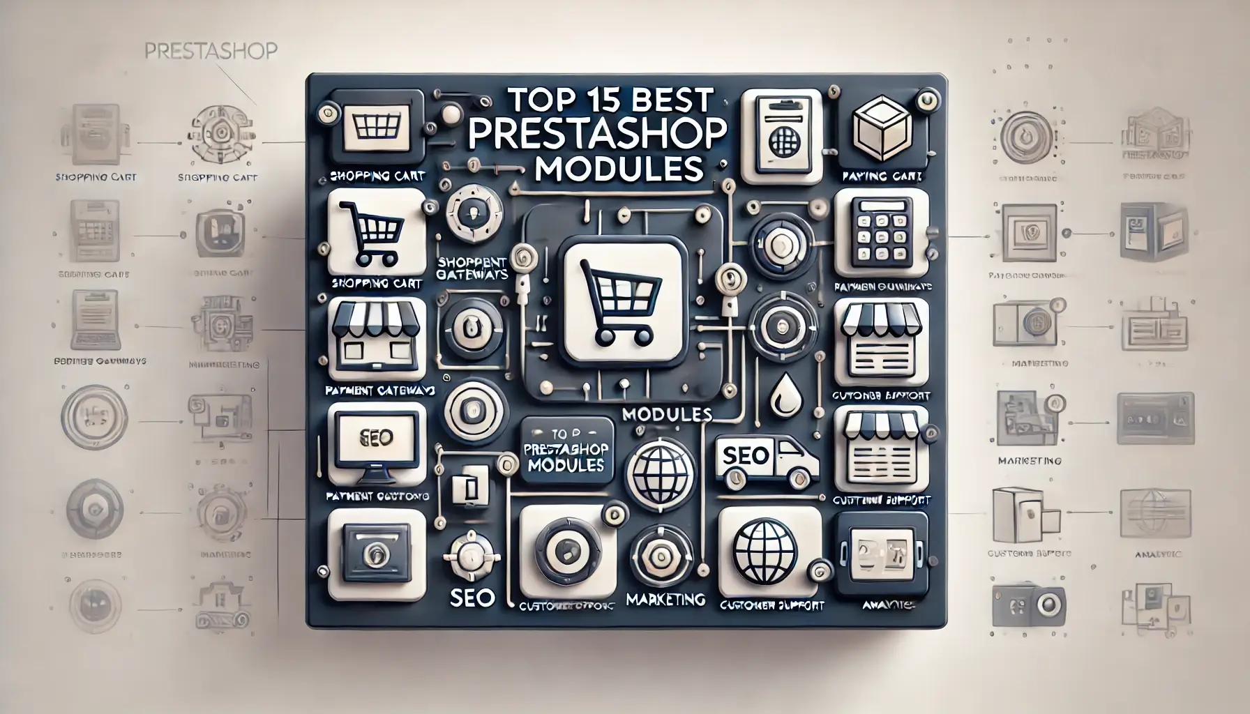 Le top 15 des modules essentiels pour optimiser son site ecommerce avec le CMS PrestaShop | Etowline